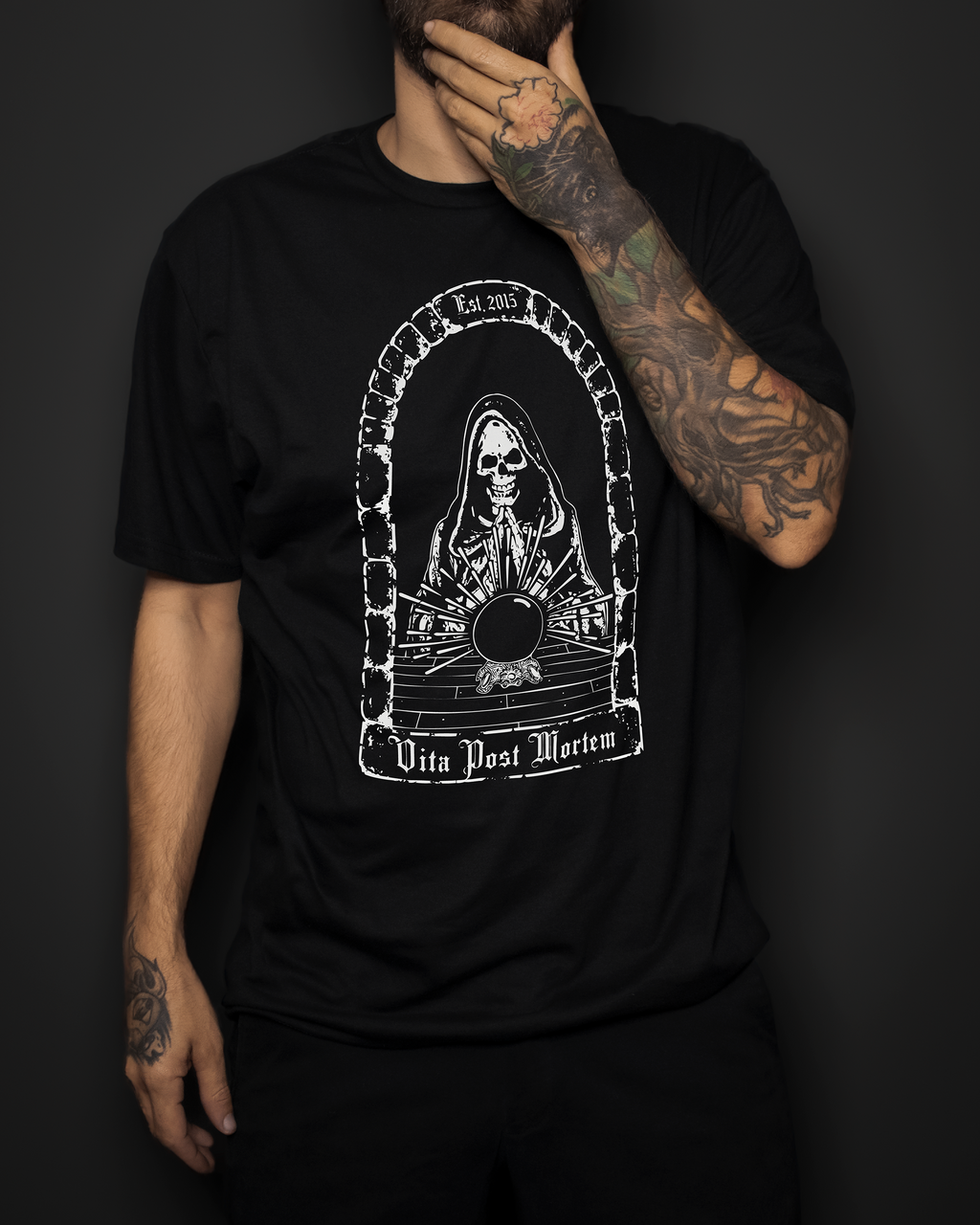 Vita Post Mortem T-Shirt (Unisex) – Life After Death Designs