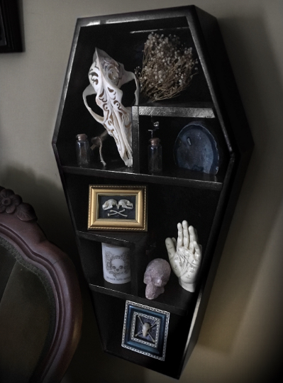 Coffin Cubby Shelf – Life After Death Designs