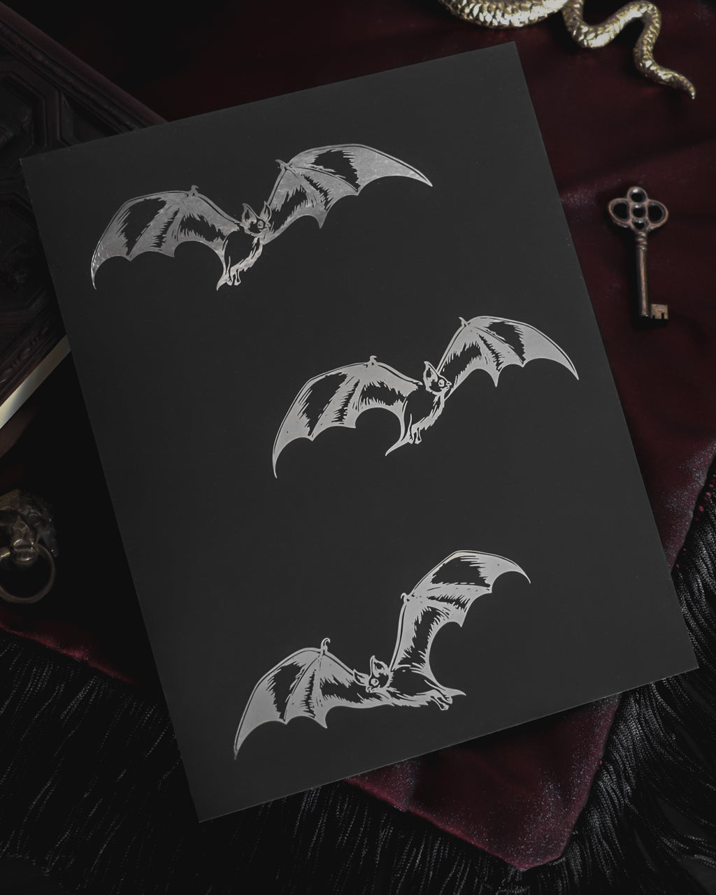 Foiled Art Print - Bat – Life After Death Designs